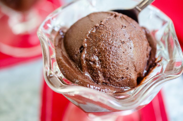 Chocolate Peanut Butter Soft Serve Frozen Dessert - Virginia Willis