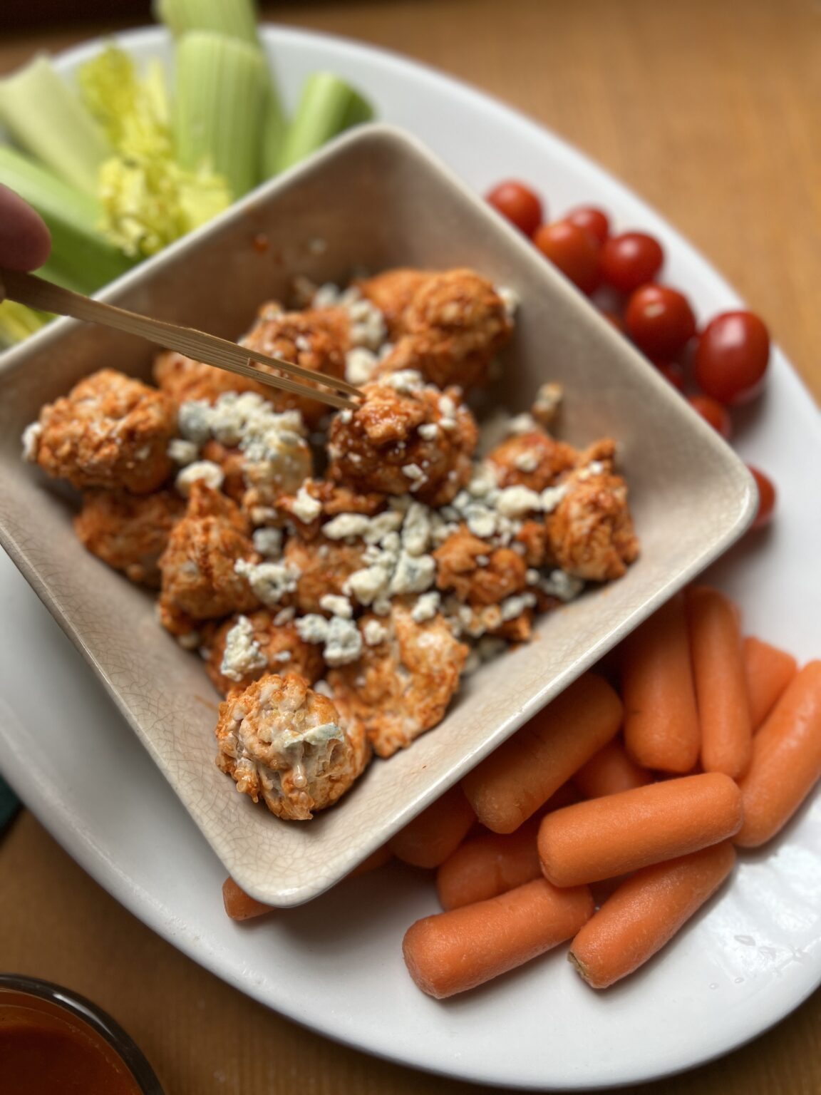 Buffalo Turkey Meatballs - Virginia Willis