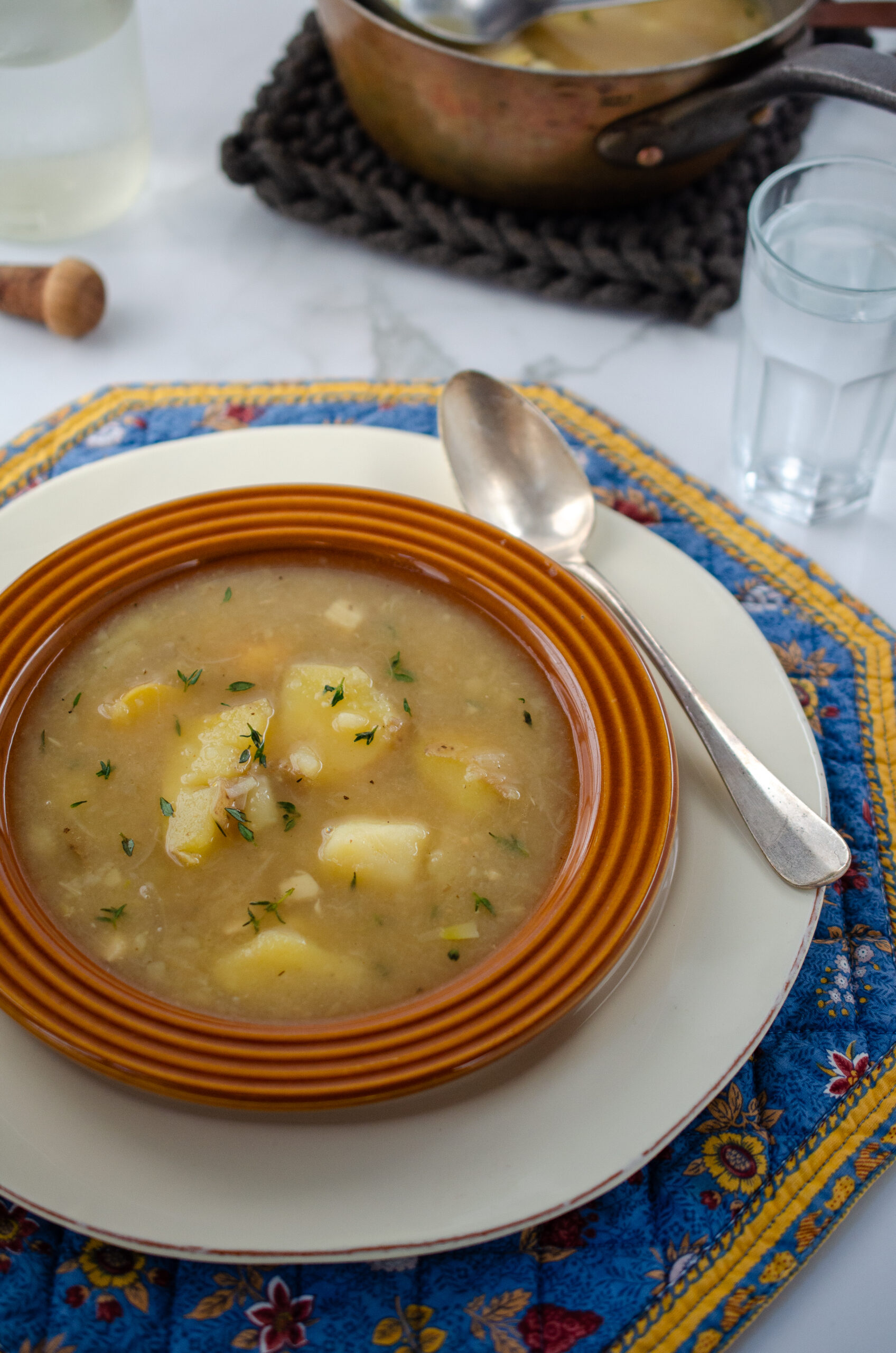 🥔 French Potato Soup, Bath Bombs, and When Southern Women Cook