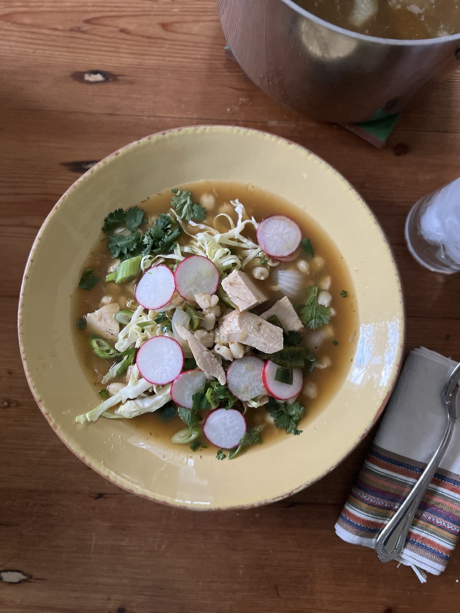 Easy Leftover Thanksgiving Turkey Pozole Verde - Good and Good for You ...